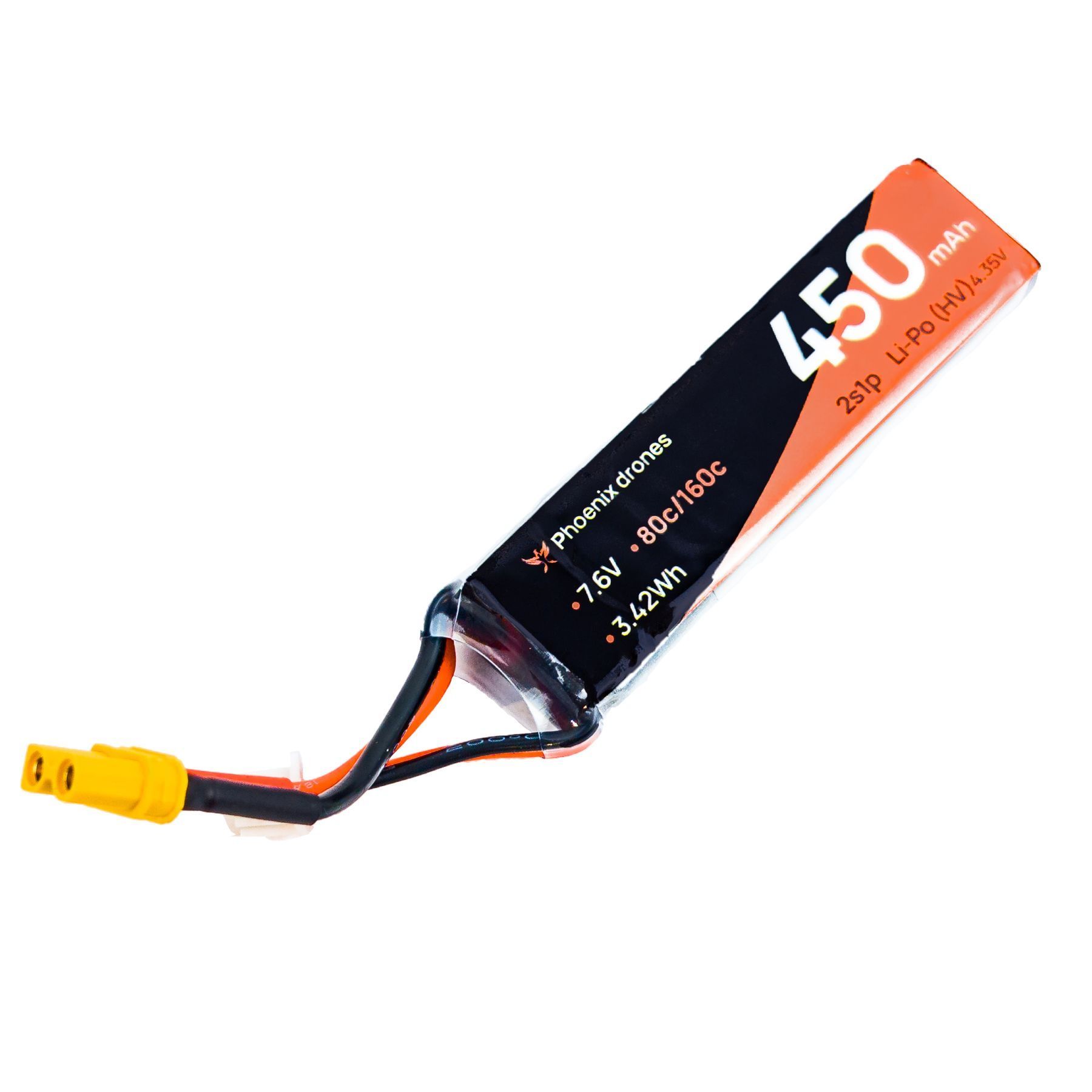 Акумулятор FX 450mAh 2S 80C Li-HV GNB – батарея від українського бренду ...